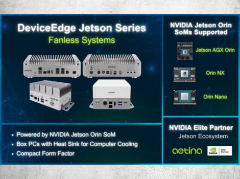 Aetina Launches New Fanless Edge AI Systems Powered by NVIDIA Jetson Orin | ROSCH Computer