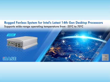 Rugged Fanless System for Intel's Latest 14th Gen Desktop Processors ...